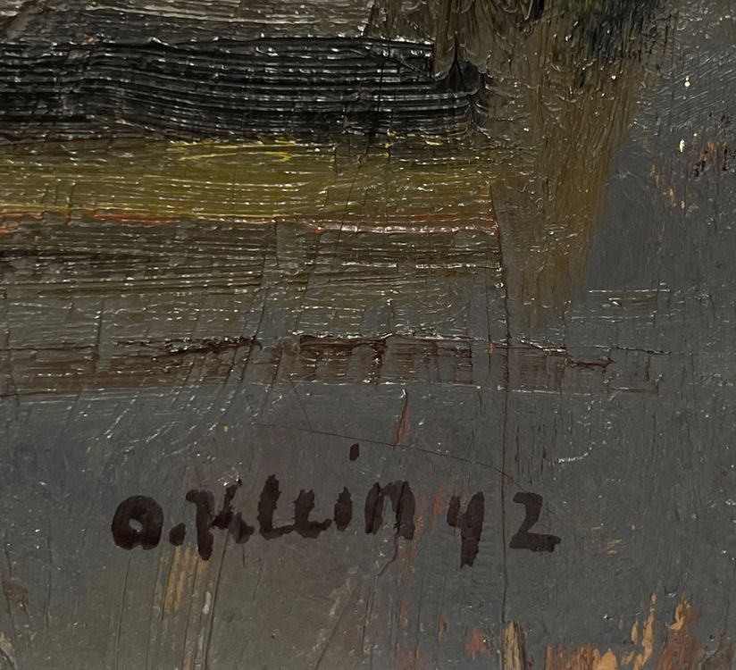 Otto Klein (1906-1994) Stilleben Gemälde (Gebraucht) in für CHF 220 ...