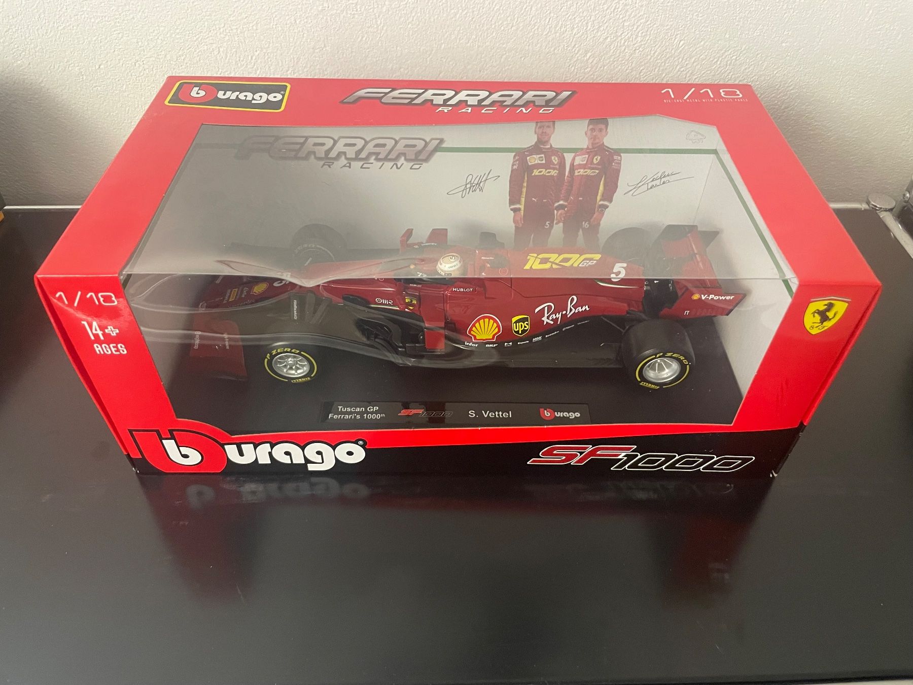 Ferrari SF1000 F1 1000 GP 1:18 Vettel (Neu und originalverpackt) in ...