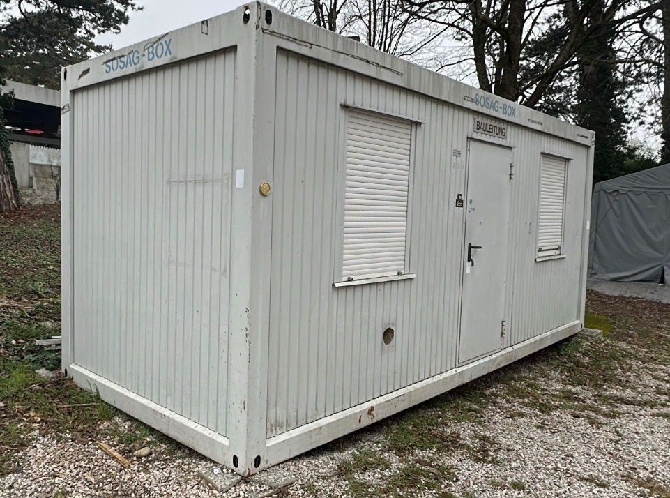 Container de chantier SOSAG – Bureau / Stockage CHF 1.– (Gebraucht) in ...