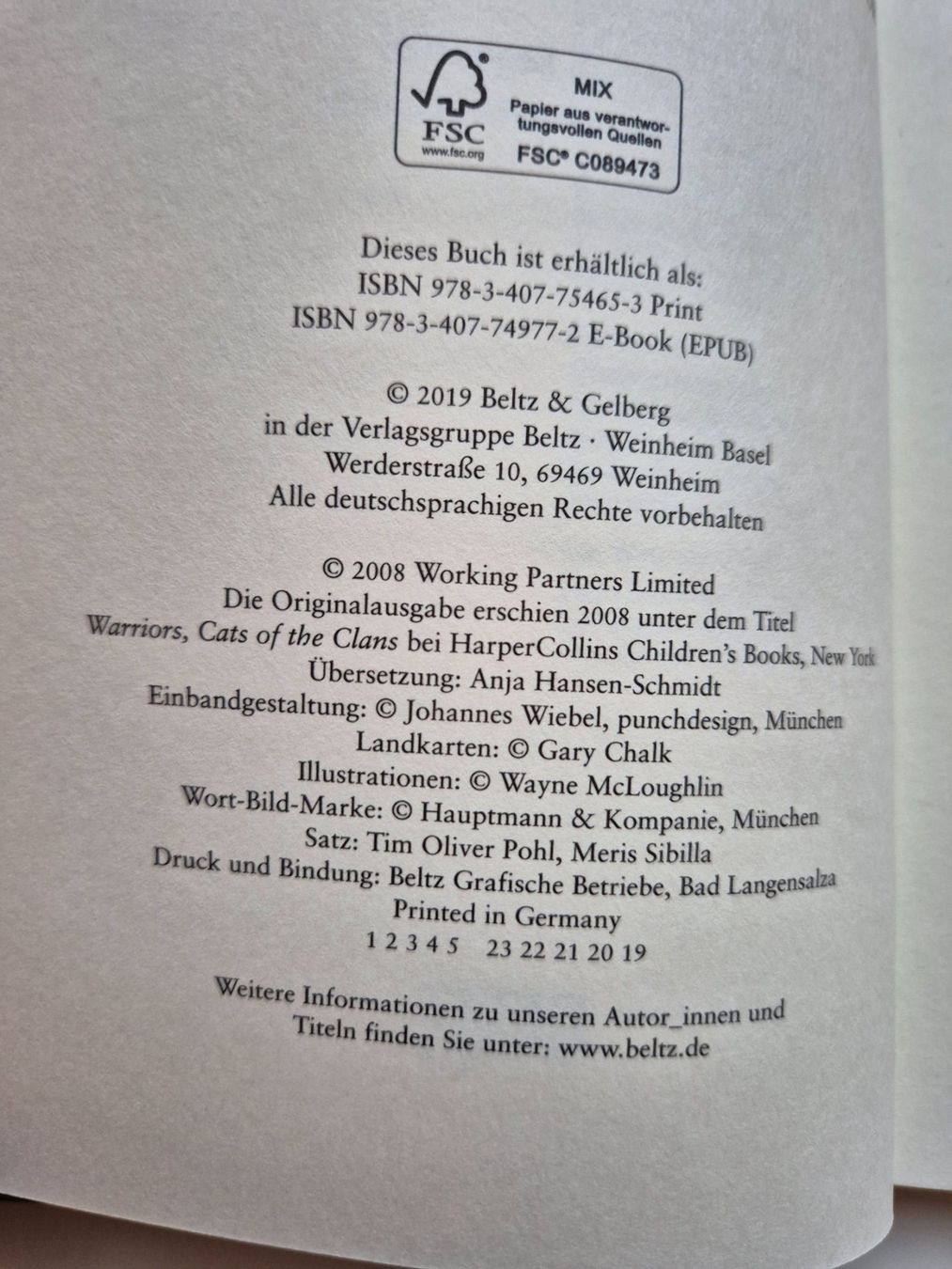 WARRIOR CATS 🐈 Die Welt der Clans - Helden und Verrätern (Neu (gemäss ...