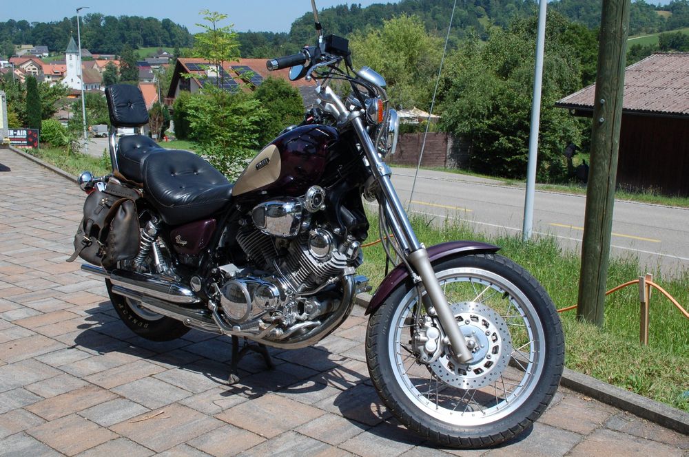 Yamaha XV 750 Virago Jg. 1994 wenig Kilometer Chopper (Gebraucht) in ...