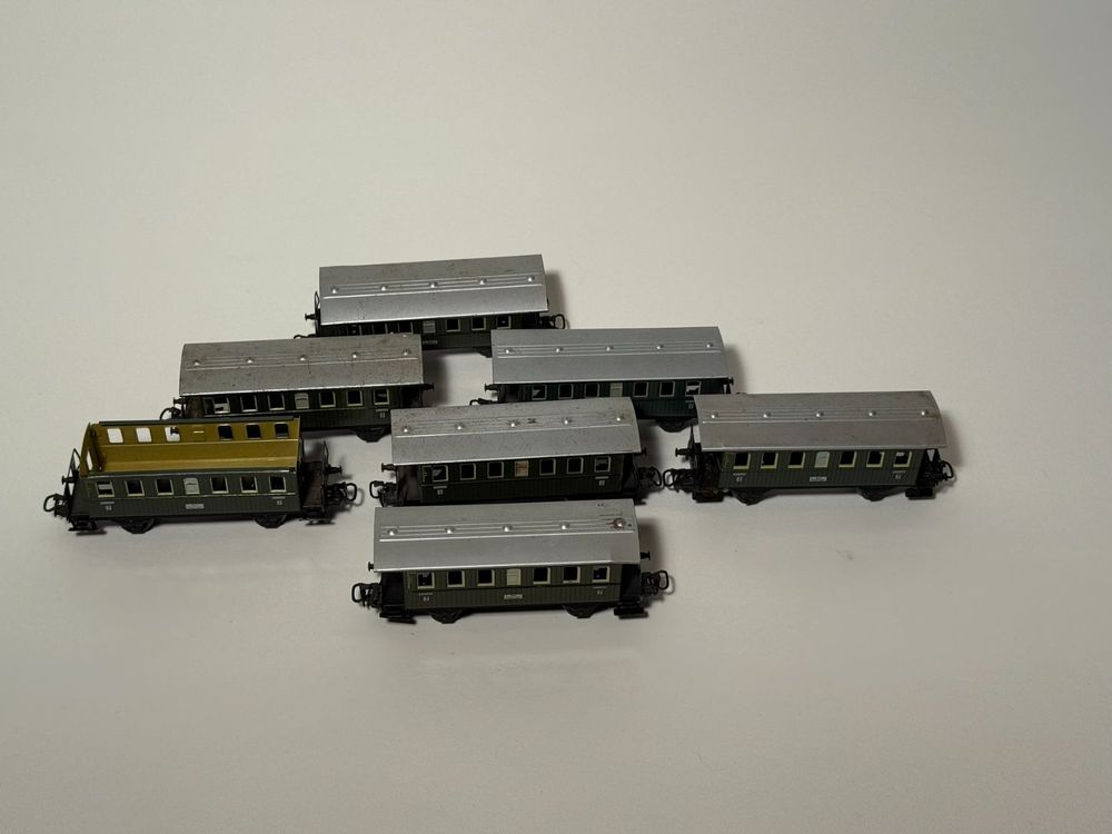 Märklin antike Personenwagen "Donnerbüchse" (Gebraucht) in schmiedrued ...