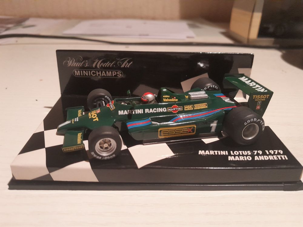 Minichamps 1:43 Lotus 79 (Andretti) 1979 N° 430 790001 (Neu und ...