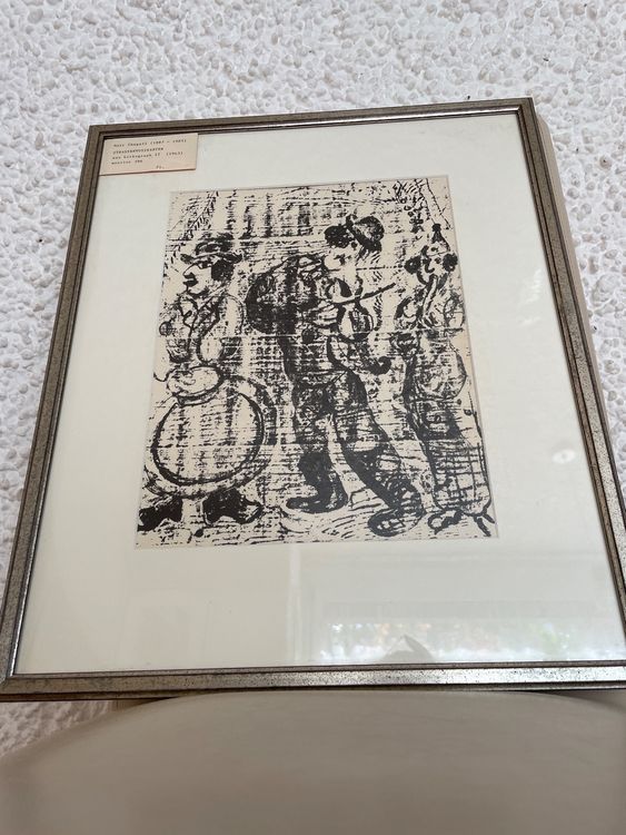 Marc Chagall „Strassenmusikanten“ Lithograph II (Neu (gemäss Beschreibung)) in Arbon für CHF 350 ...