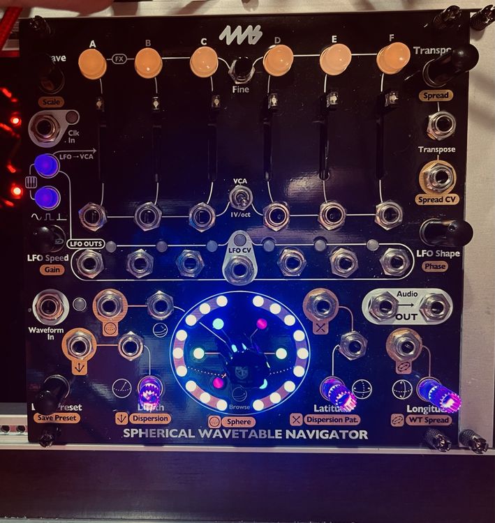 4ms SWN Spherical Wavetable Navigator Eurorack Module (Gebraucht) in ...