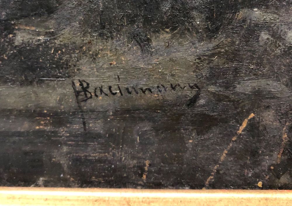 Hans Bachmann grosses Gemälde | Kaufen auf Ricardo