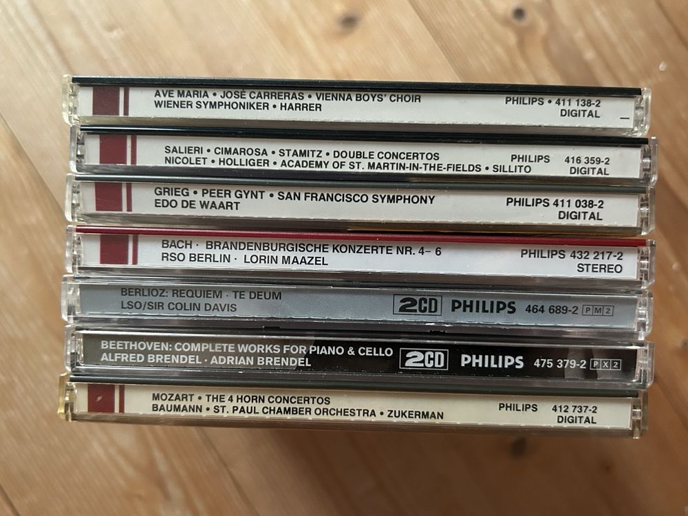 Konvolut mit 7 Klassik-CDs des Labels Philips (Gebraucht) in Himmelried ...