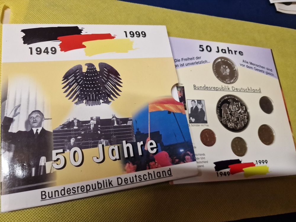 Münzen set Deutschland 1949/1999 Silber | Kaufen auf Ricardo