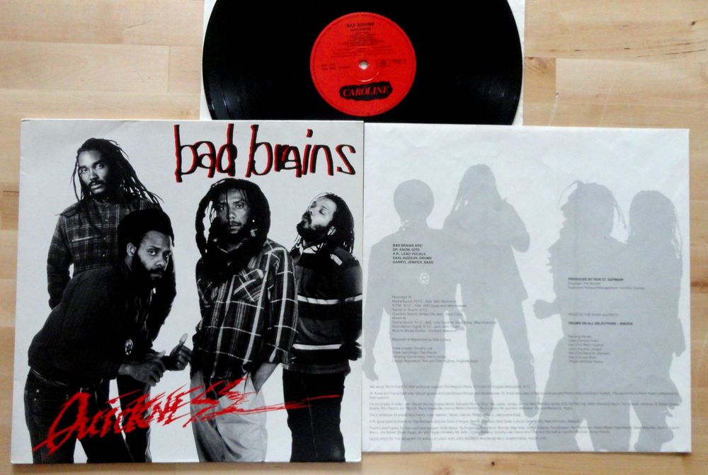 LP BAD BRAINS quiquness CAROLINE 1989 REGGAE HARDCORE ROCK (Gebraucht) in Kesswil für CHF 13 ...