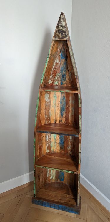 Standregal Boot Bali / Unikat (Gebraucht) in Zürich für CHF 50 – nur ...