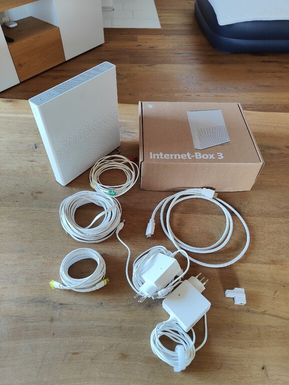 Internet-Box 3 Router WLAN weiss (Gebraucht) in Küssnacht am rigi für ...