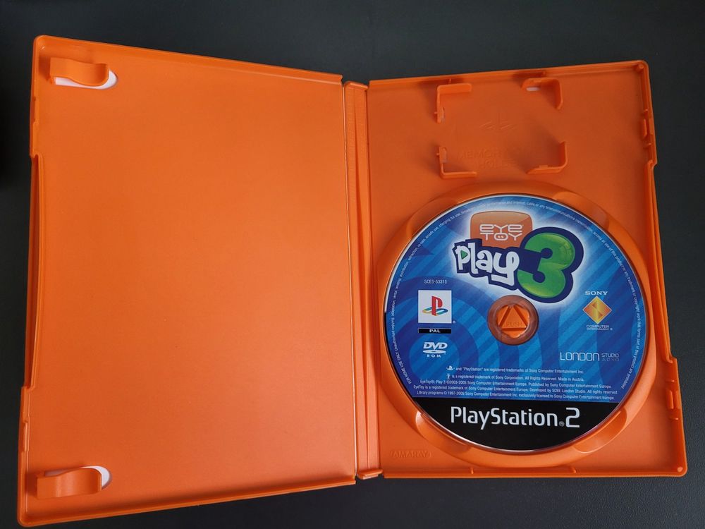 Jeu Playstation PS2 Eye Toy : Play 3 CIB OVP | Kaufen auf Ricardo