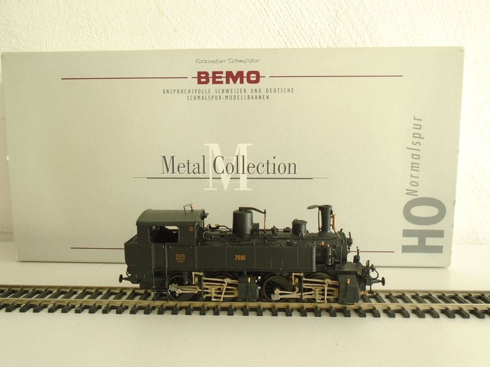 Bemo H0: SBB-Dampflok "Mallet" Ed 2x2/2 7681, GS, OVP (Gebraucht) in St ...