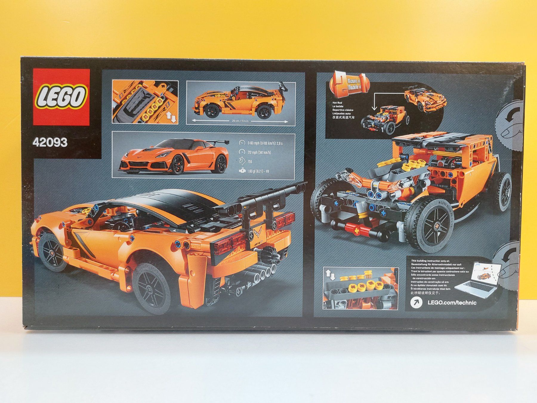 LEGO Technic 42093 Chevrolet Corvette ZR1 NEU (Neu und originalverpackt ...