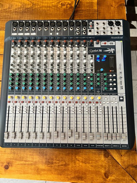 Soundcraft Signature 16 Analog Mixer (Neu (gemäss Beschreibung)) in ...