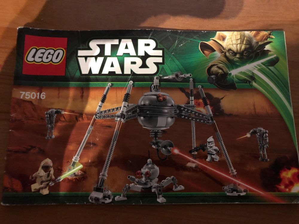 Lego 75016 Bauanleitung Homing Spider Droid (Gebraucht) in Glarus für ...