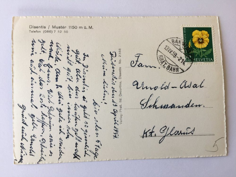 Casa S. Gions Disentis / Muster (Gebraucht) in Pfäffikon ZH für CHF 5 ...