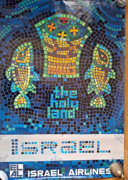 Vintage Poster Israel El Al | Kaufen auf Ricardo