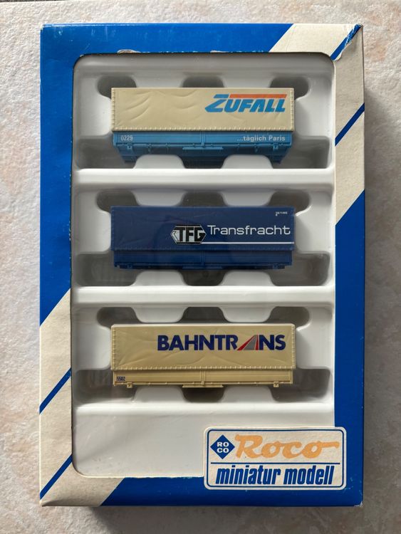 Roco 1806 Container set 3 Stück (Neu und originalverpackt) in Hauterive ...