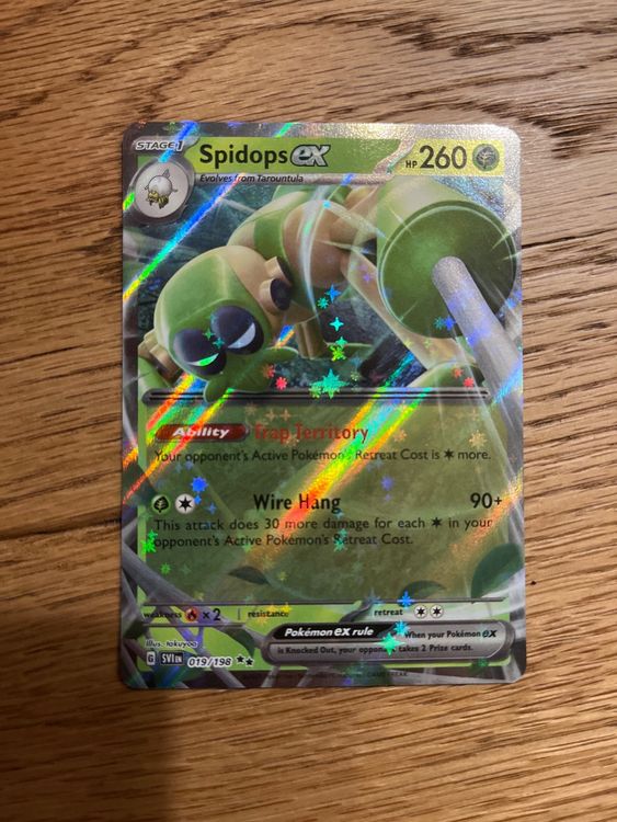 Pokemon Spidops ex Scarlet & Violet | Kaufen auf Ricardo