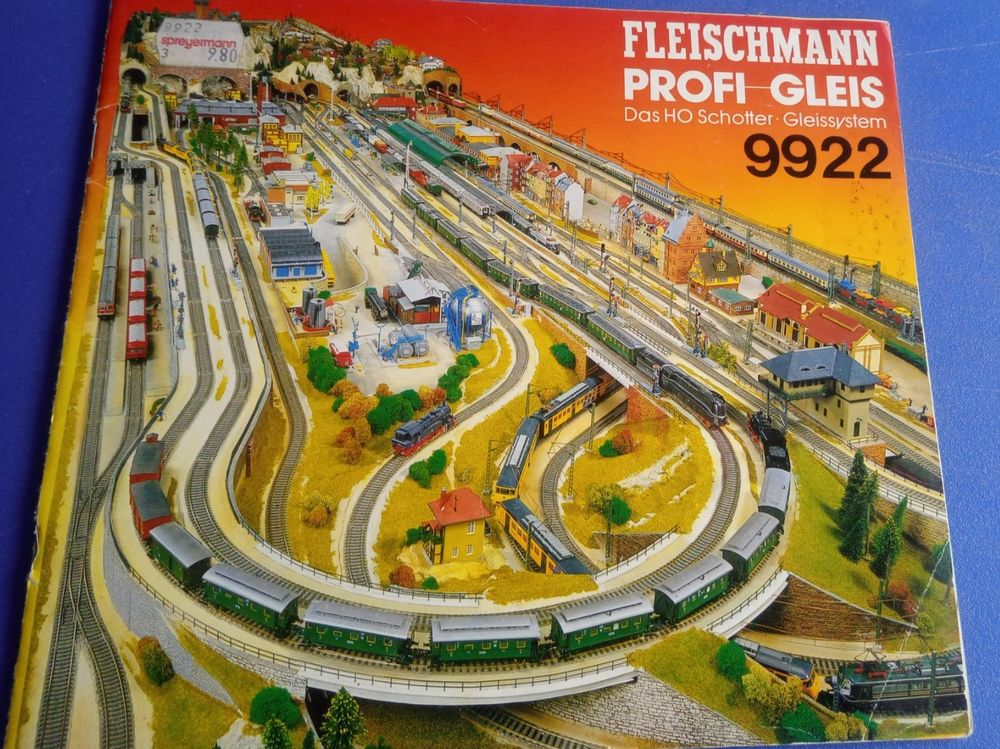 Fleischmann Anleitungen für Gleisbau Modelleisenbahnanlage e | Kaufen ...