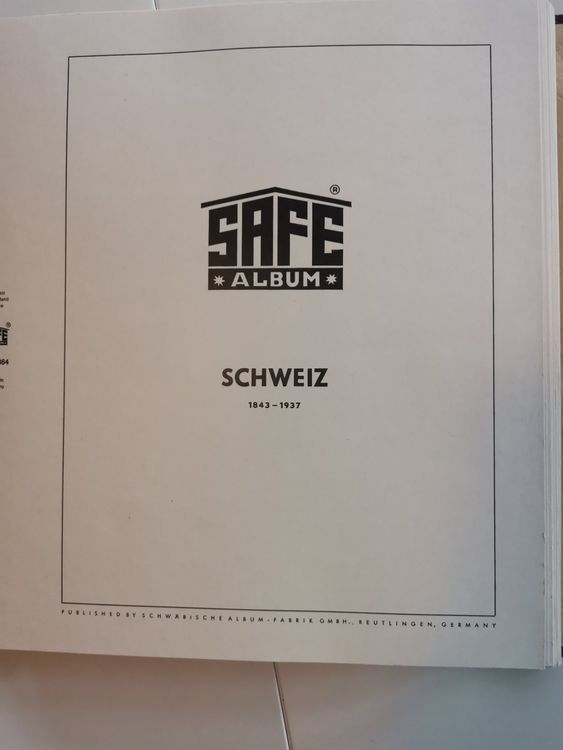 SAFE Album Schweiz mit Schuber, siehe Beschreibung (Gebraucht) in für ...