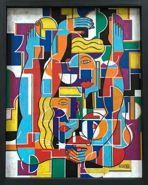 Joli tableau de l’artiste contemporain Suisse Ubaldo62 (Gebraucht) in ...