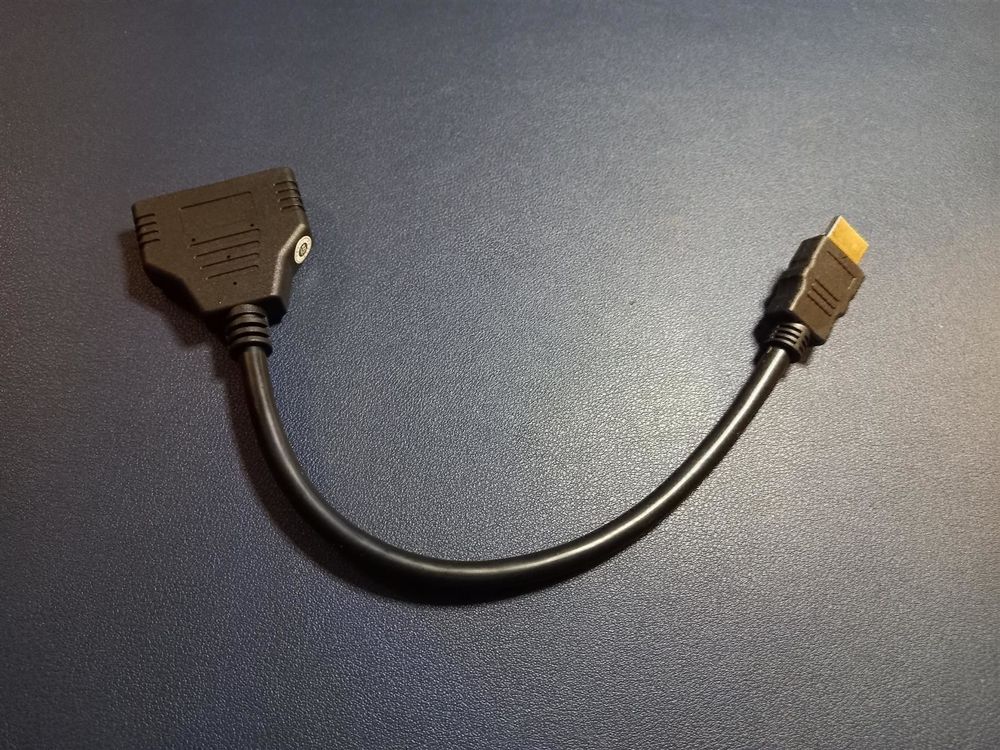 Dual Port HDMI 1080P schwarz - Double Port HDMI 1080P noir | Kaufen auf ...