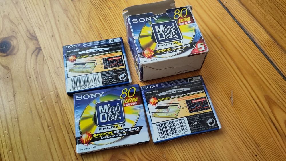 Minidisc 80 Sony extra long play, originalverpackt | Kaufen auf Ricardo