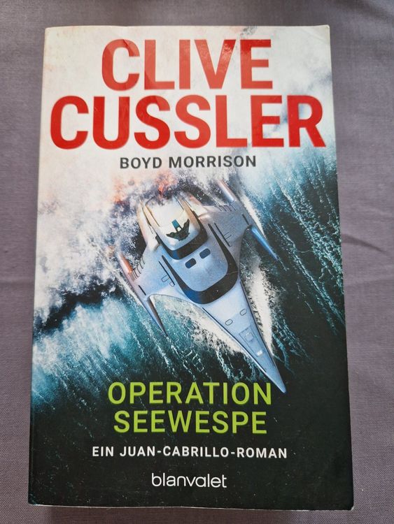 Clive Cussler Boyd Morrison Operation Seewespe Cabrillo 15 (Gebraucht ...