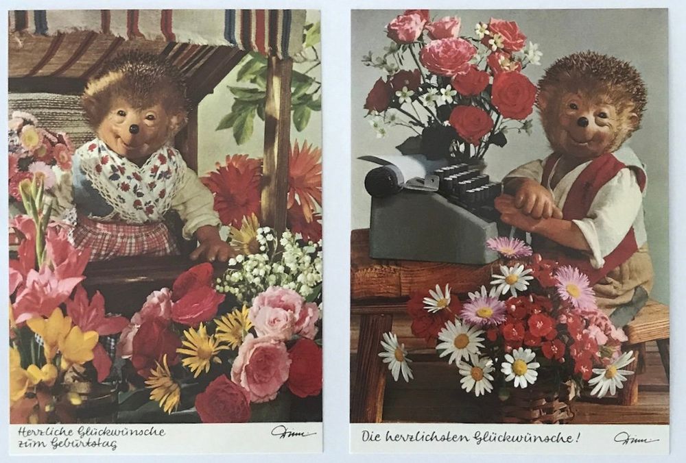 Mecki Karten-Set 01 (10 Mecki-Karten (Neu (gemäss Beschreibung)) in ...
