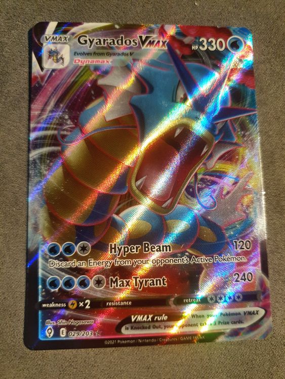 Gyarados VMAX (EVS 029) - Evolving Skies - SWSH - US | Kaufen auf Ricardo