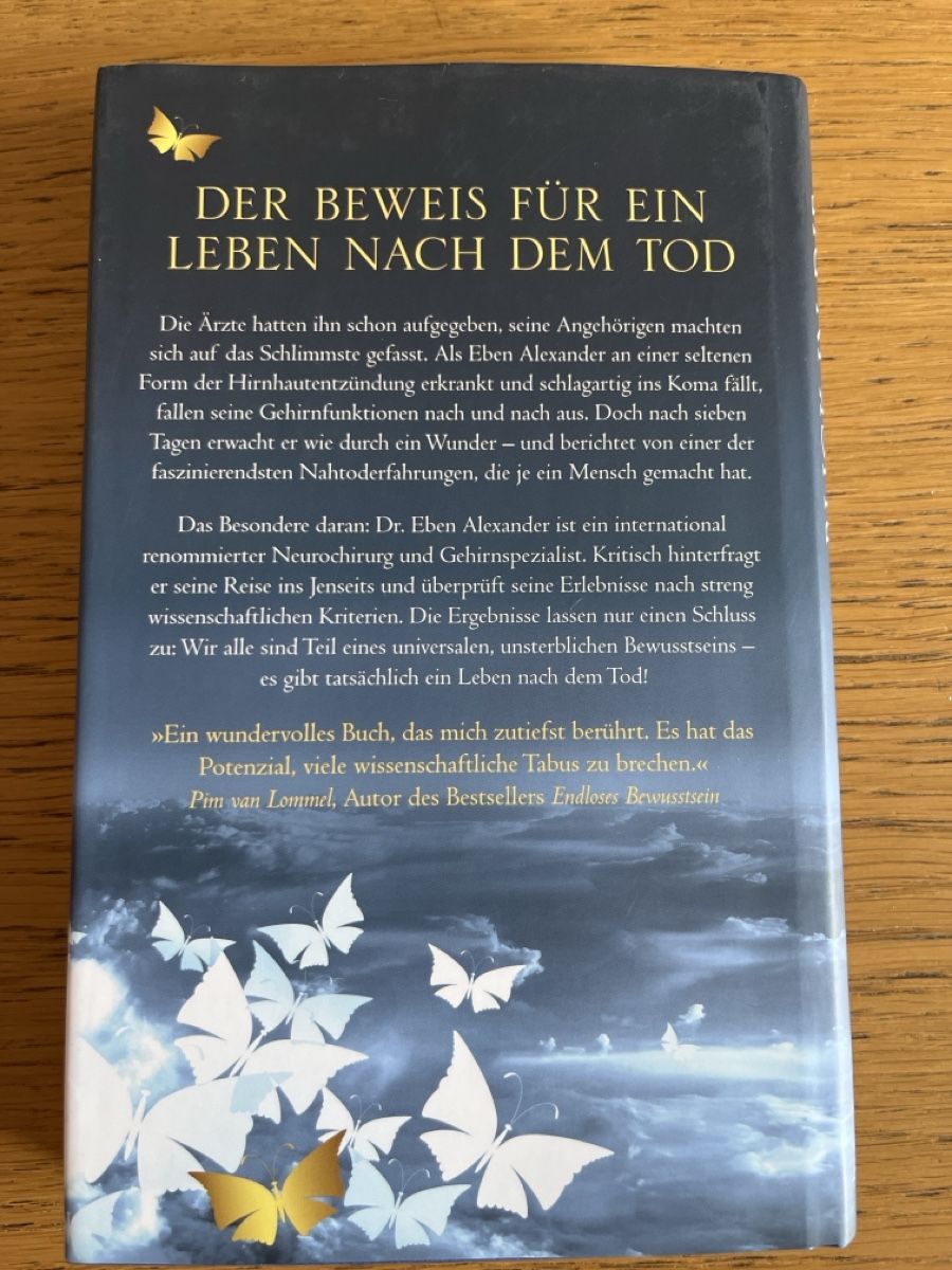 Dr. Eben Alexander. Blick in die Ewigkeit - Nahtoderfahrung (Gebraucht ...