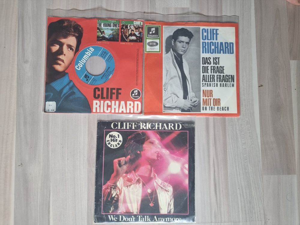 Single 7" 3x Cliff Ricard (kleine Sammlung) (Gebraucht) in Schaffhausen ...