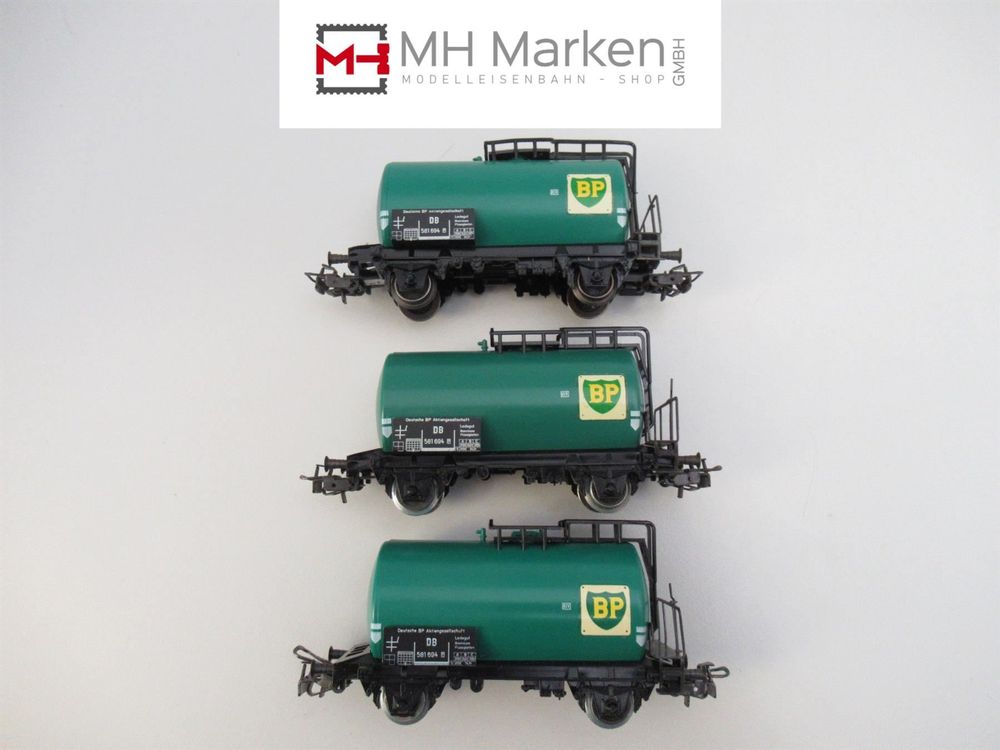 Märklin 3 x 4644 Kesselwagen BP AC H0 (Gebraucht) in Basel für CHF 20 – mit Lieferung auf ...