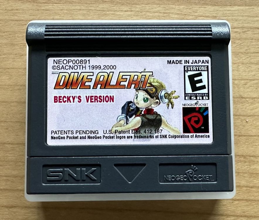 Dive Alert Becky's Version / Neo Geo Pocket (Gebraucht) in Stadel b ...