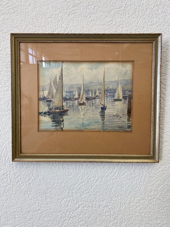 Walter MAFLI (1915-2017) Aquarelle | Acheter sur Ricardo