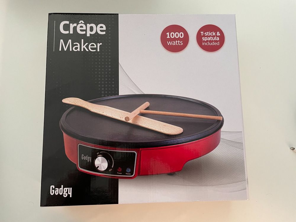 Gadgy - Crepe Maker | Kaufen auf Ricardo