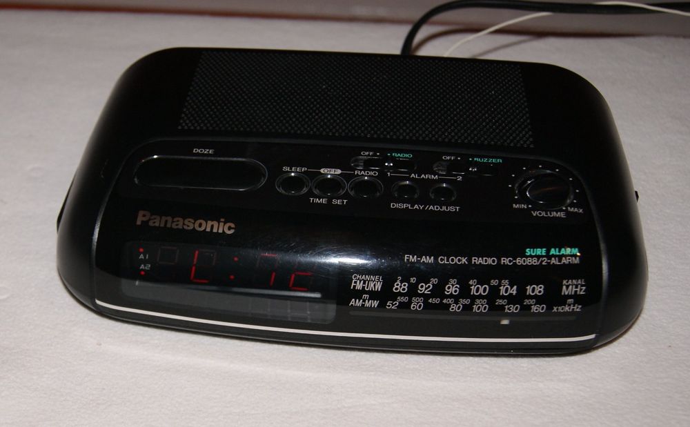 Radio-réveil Panasonic RC-6088 AM/FM / Testé = OK | Kaufen auf Ricardo