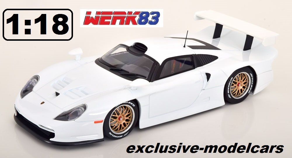 Porsche 911 GT1 Plain Body Verison 1997 1:18 von Werk83 (Neu und ...