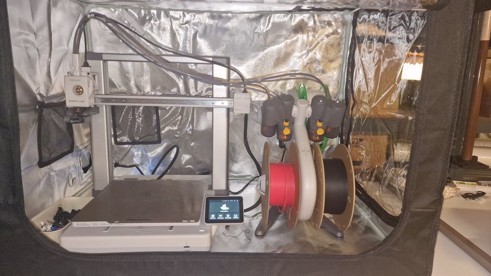 Bambu Lab A1 Combo mit Biqu Panda Shelter mit Filter (Gebraucht) in ...