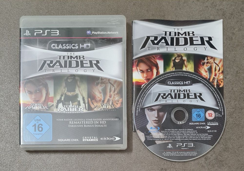 PS3 The Tomb Raider Trilogy - Classics HD Collection | Kaufen auf Ricardo
