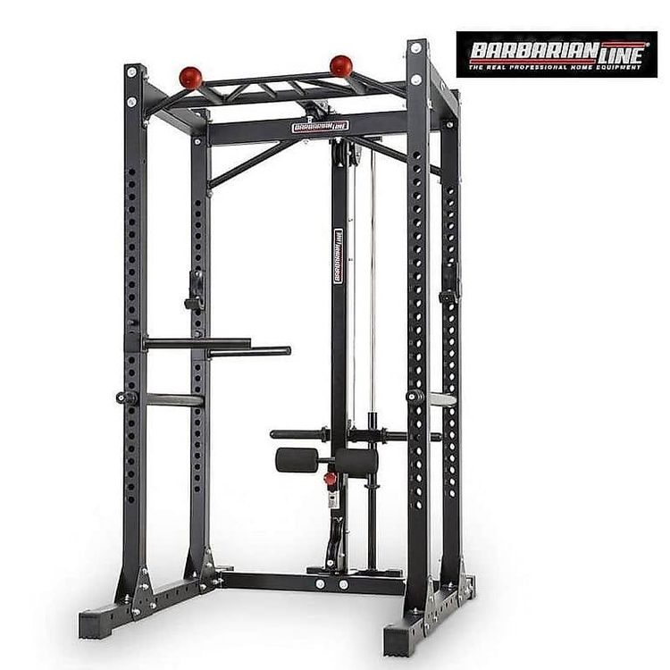 Barbarian Line Power Rack - Cage (FULL SET + WEIGHTS) (Gebraucht) in ...