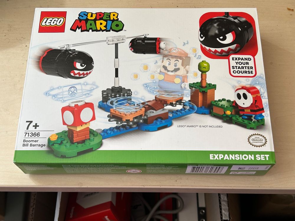 Lego Super Mario Boomer Bill Barrage 71366 (Neu und originalverpackt ...