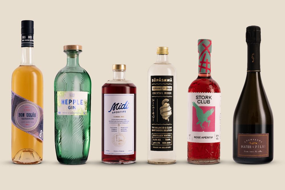 Spirituosen Set - Rum, Gin, Aperitif, Whiskey, Champagner (Neu und ...