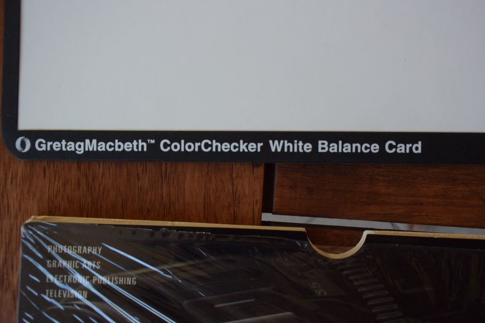 ColorChecker White Balance (Gretagmacbeth-XRite) (Gebraucht) in ...