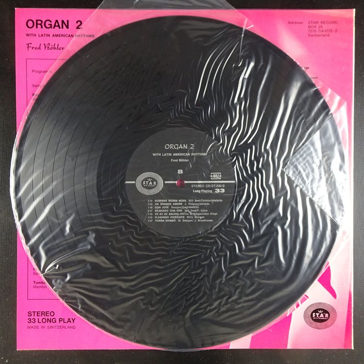 Fred Böhler [CH] - Organ2 Latin American Rhythm [Star Hi-Fi] (Gebraucht ...