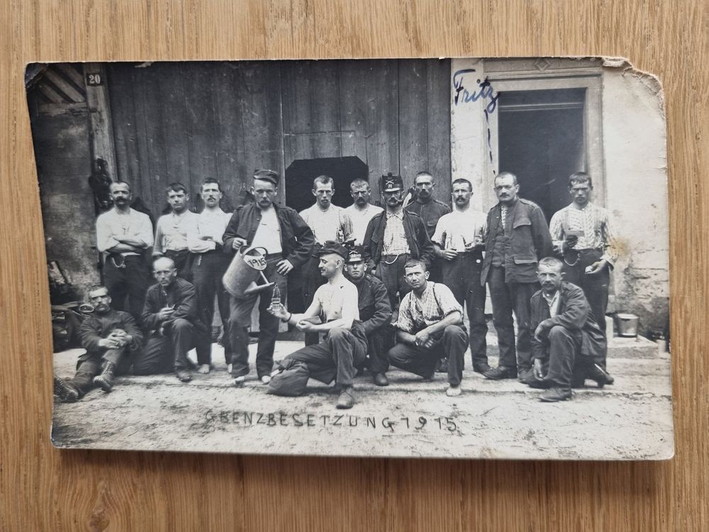 AK 1. Weltkrieg Grenzbesetzung 1915 | Kaufen auf Ricardo