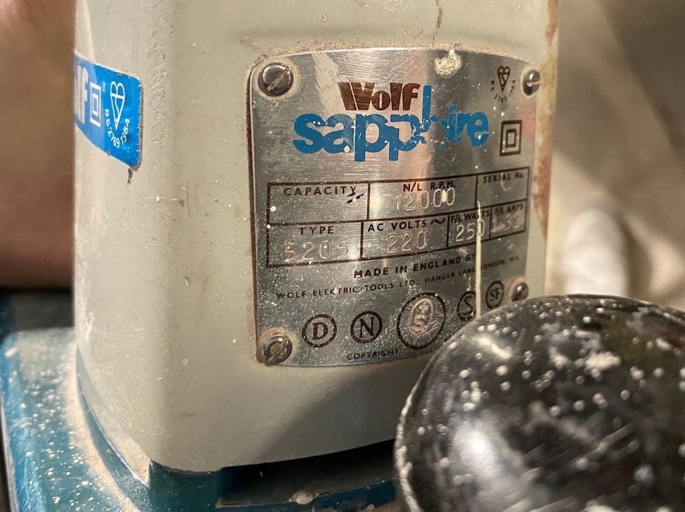 Schleifmaschine Wolf Sapphire (Gebraucht) in Wetzikon ZH für CHF 2 ...