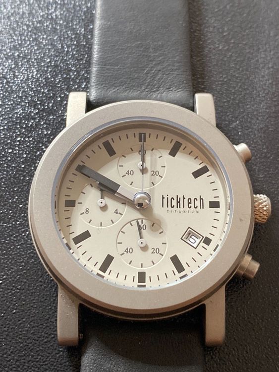 Ticktech Titanium Chronograph 38 mm Neu | Kaufen auf Ricardo